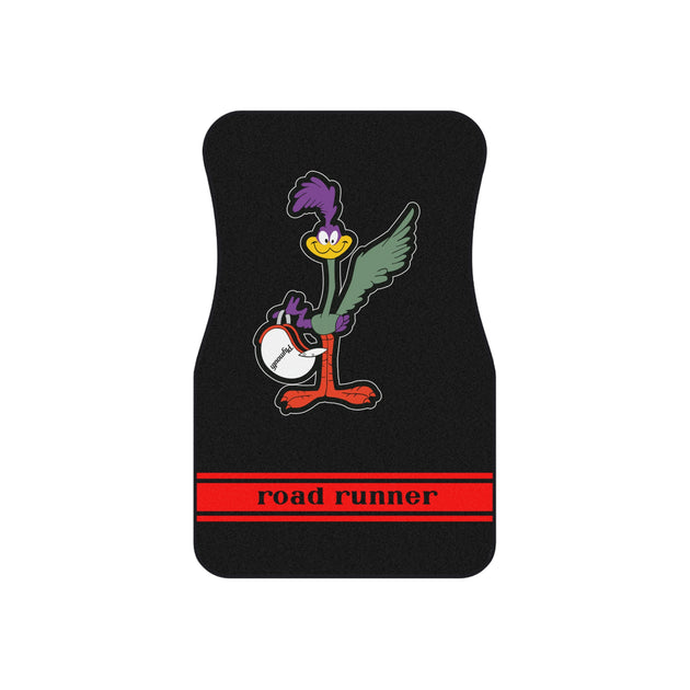Plymouth Roadrunner Tribute Car Floor Mats Set of 4 Red Stripe MotorCityHardware