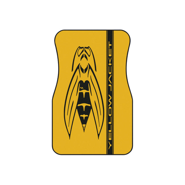 Yellow Jacket SRT Tribute Car Floor Mats (Set of 4) yellow/black ...