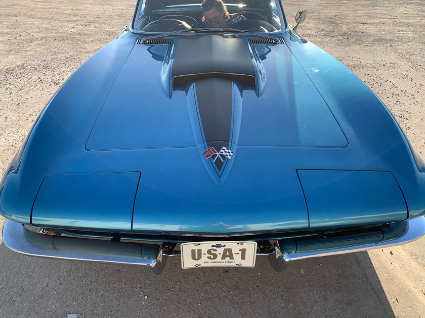 1966 1967 Corvette C2 Big Block Stinger Hood Decal – MotorCityHardware