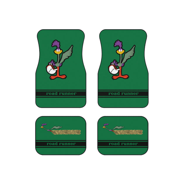 Plymouth Roadrunner Tribute Car Floor Mats (Set of 4) Dark Green ...